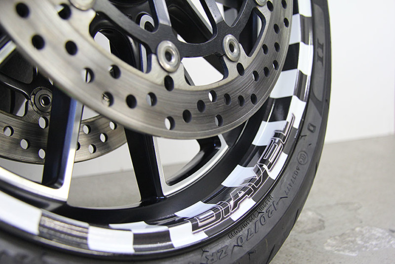 Design Motorrad Felgen › Autofolierung in Dresden